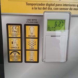 Defiant | Other | Defiant 7day Indoor Inwall Digital Timer Switch With ...